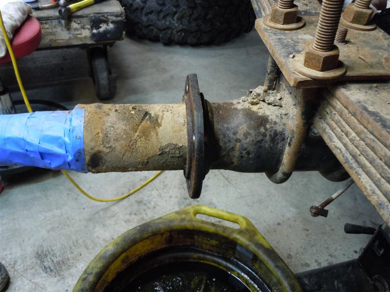 Dodge dually Dana 70-2U (1989) disc brake conversion | Pirate 4x4